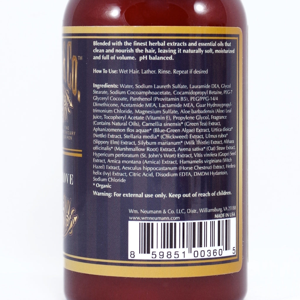 Shampoo, Peppermint Clove | Wm. Neumann & Co.